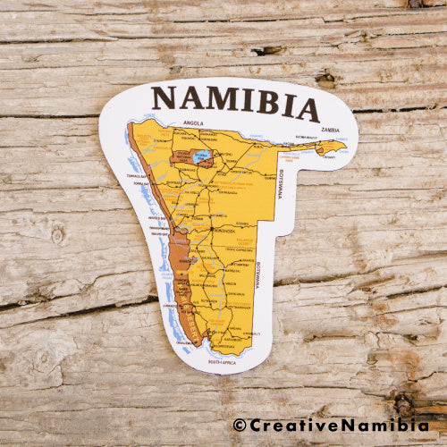 Magnet - Namibia Map – Pandora's Box Namibia