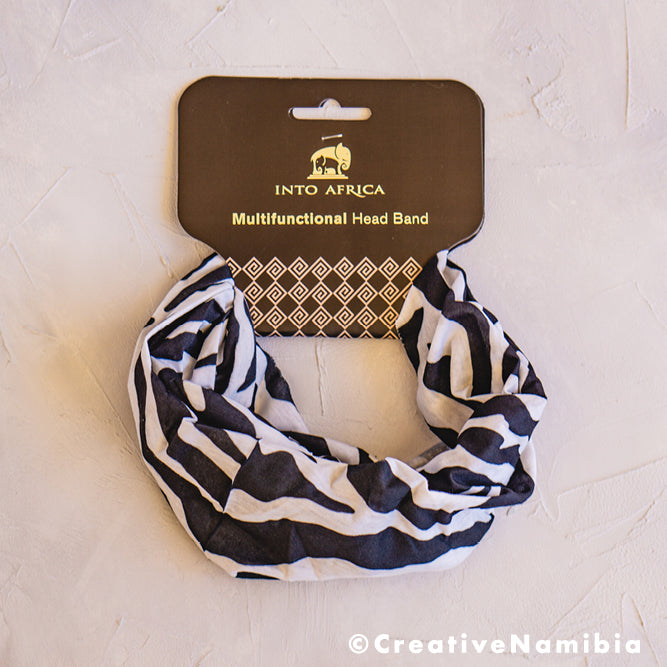 Head Band - Zebra – Pandora's Box Namibia