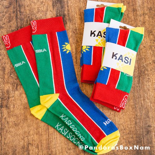 Socks - Namibia Flag – Pandora's Box Namibia
