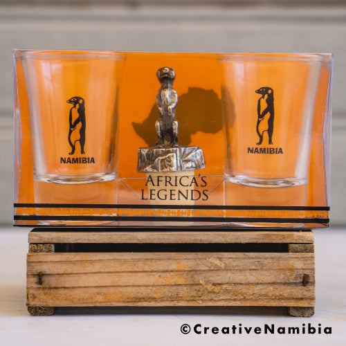 Shot Glass Combo Set - Meerkat – Pandora's Box Namibia