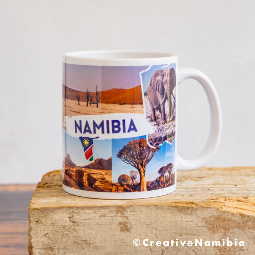 Mug - Namibia Collage – Pandora's Box Namibia