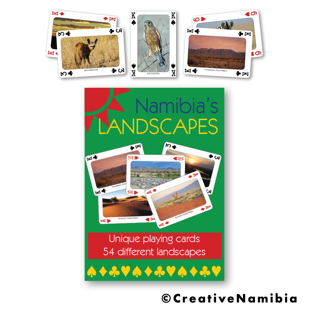 Playing Cards - Namibia Landscapes – Pandora's Box Namibia
