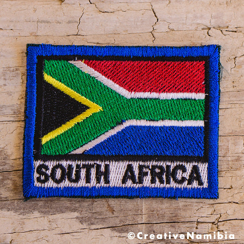 Badge - South Africa Flag – Pandora's Box Namibia