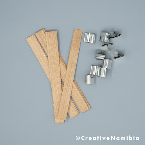 Bamboo Wood Candle Wicks – Pandora's Box Namibia