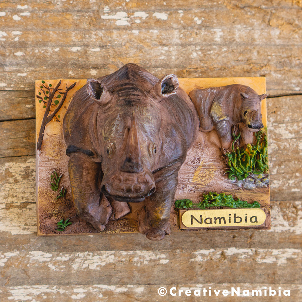 Magnet - Charging Rhino – Pandora's Box Namibia