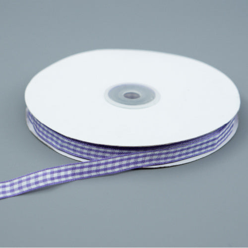 Lilac Gingham Ribbon – Pandora's Box Namibia