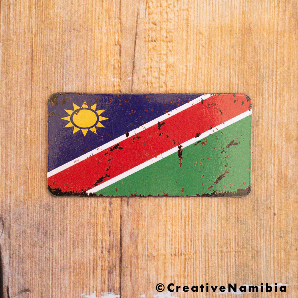 Magnet - Namibia Flag Number Plate – Pandora's Box Namibia