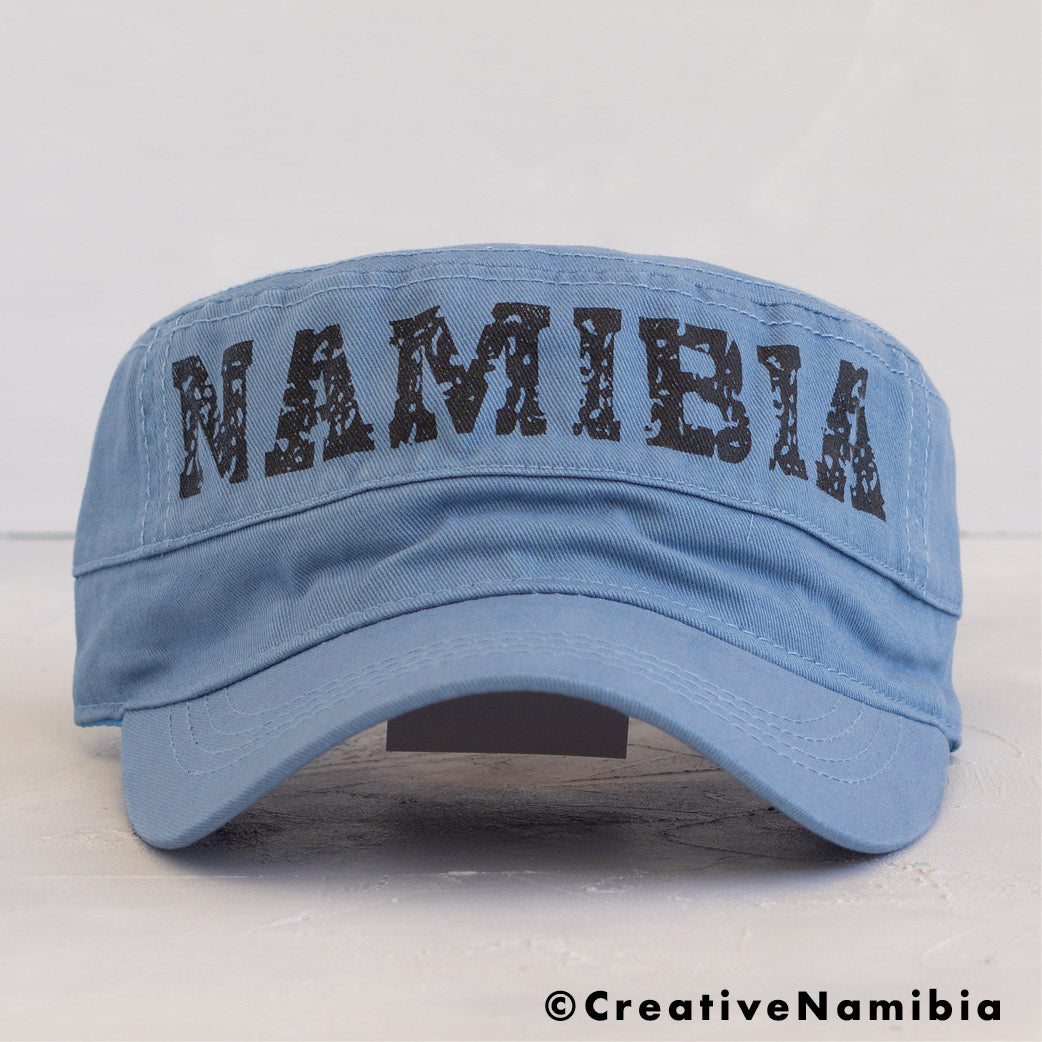 Military Style Namibia Cap - Blue – Pandora's Box Namibia