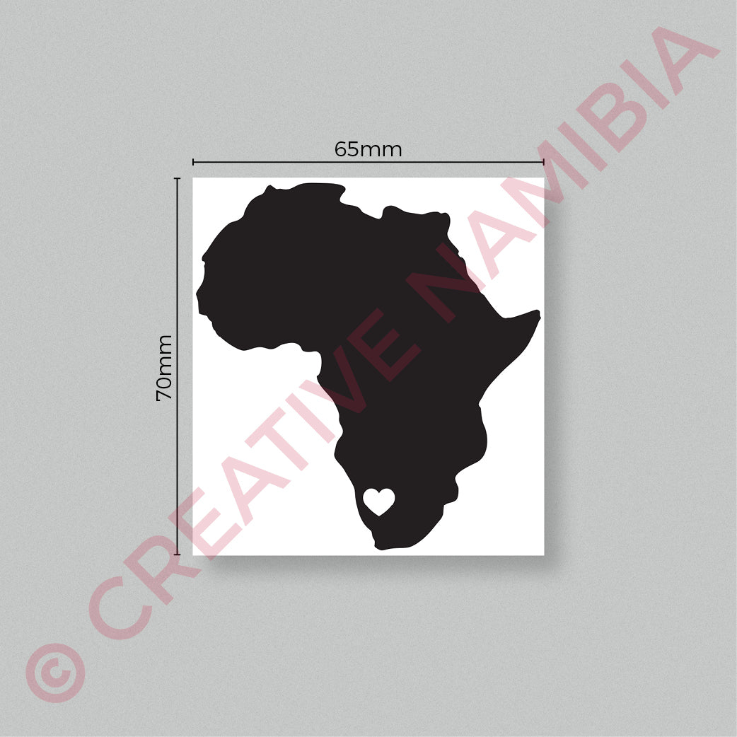 VINYL STICKER - AFRICA – Pandora's Box Namibia